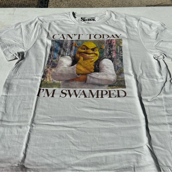 Dreamworks | Tops | Dreamworks Beige Shrek Tshirt | Poshmark